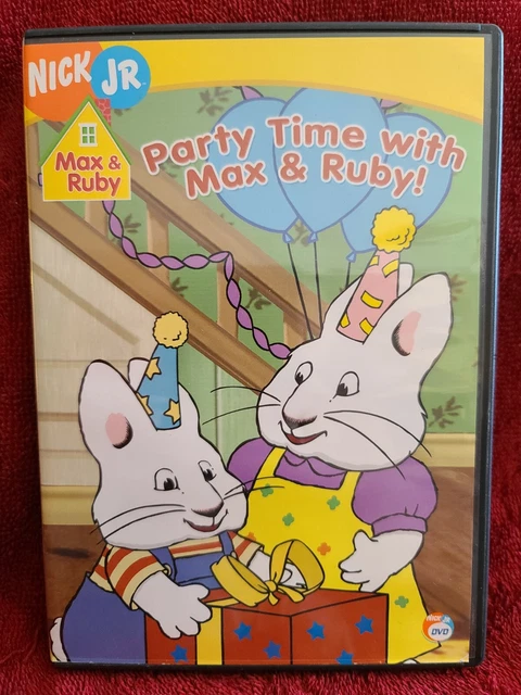 Shelf162k Dvd Tested~ Nick Jr Max And Ruby Party Time With Max And Ruby 497 Picclick Ca