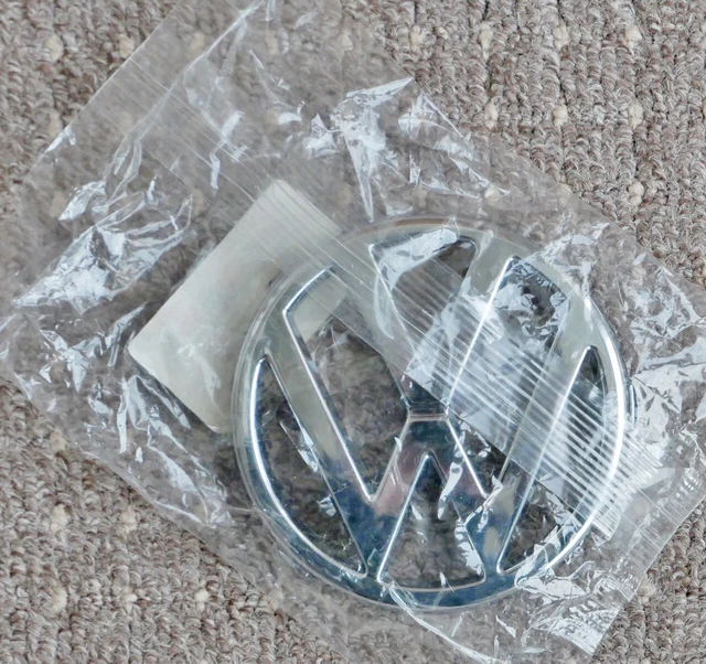VW VOLKSWAGEN MK2 Golf/Jetta Grille Badge - Silver £35.00 - PicClick UK