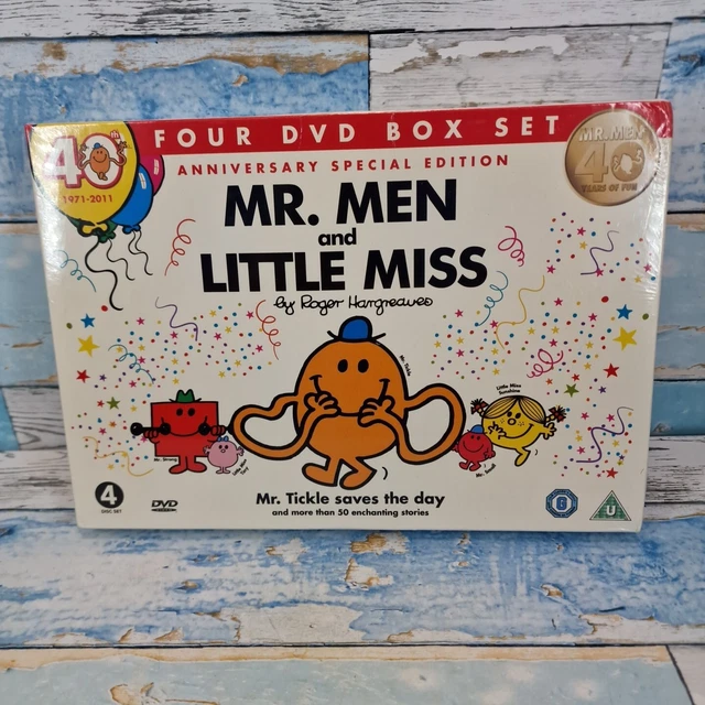 MR MEN & Little Miss 40Th Anniversary Special Edition 4 Dvd Box Set Sealed EUR 31,03 - PicClick IT