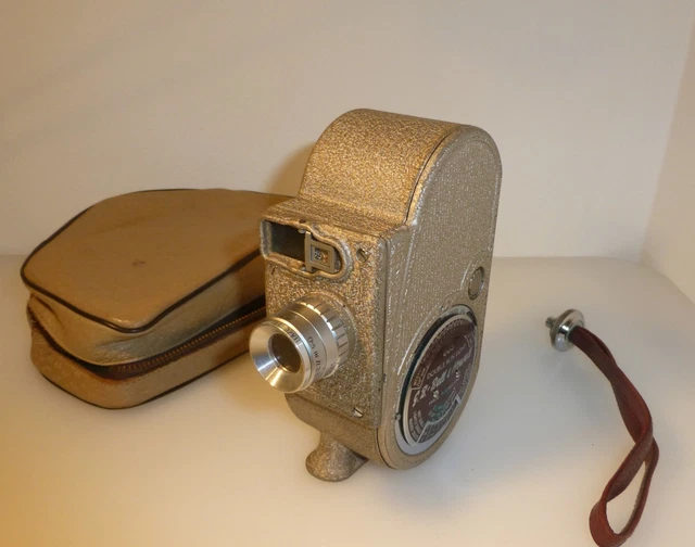 BELL & HOWELL Model 605 8mm Cine camera with Taylor Hobson 0.5 Inch ...