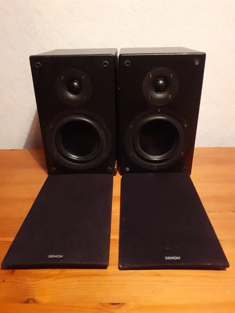 DENON SC-F107 STEREO Bookshelf Speaker £52.72 - PicClick UK