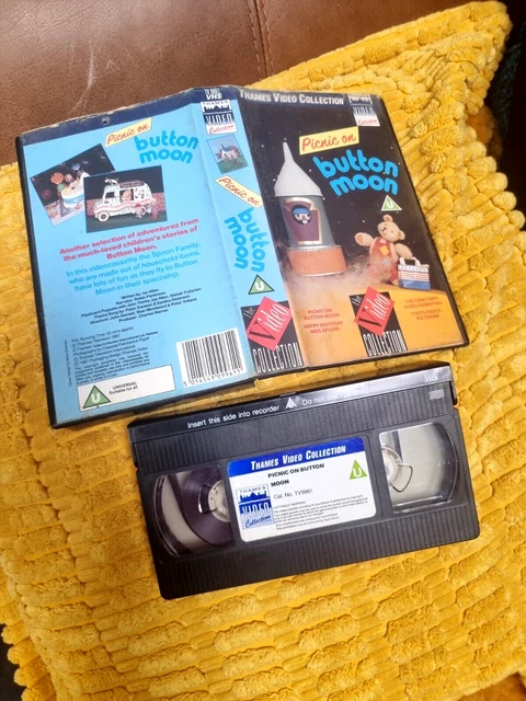 BUTTON MOON - Animals On Button Moon (VHS, 2000) £12.00 - PicClick UK
