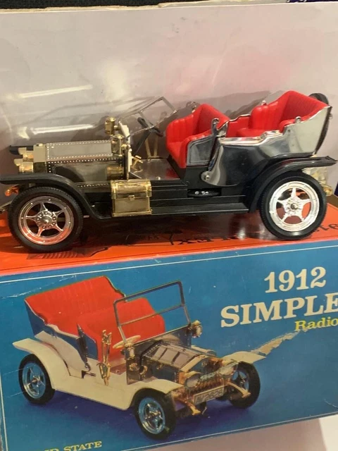 VINTAGE NOVELTY 1912 SIMPLEX CLASSIC CAR RADIO RARE AM-MW BAND 1960s ...
