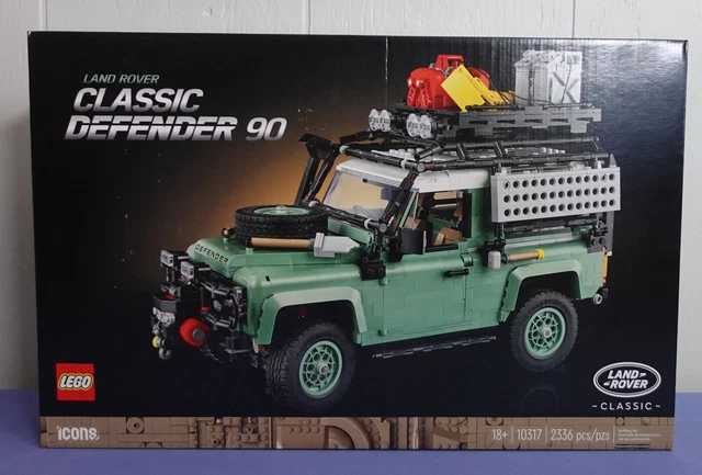 LEGO ICONS: LAND Rover Classic Defender 90 (10317) Brand New Sealed In ...