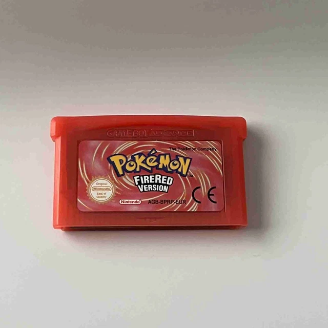 POKEMON FIRERED (CARTRIDGE Only) - Game Boy Advance - Free Postage and ...