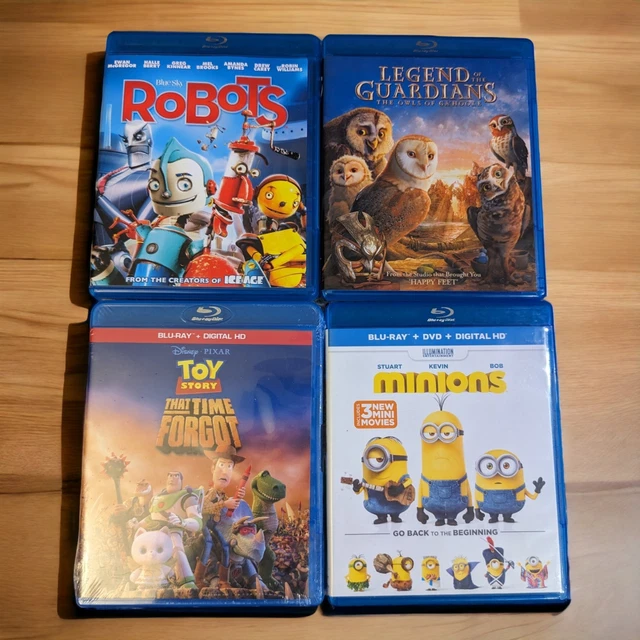 LOT OF 4 Children And Family Blu Ray Movies Disney Toy Story Guardians lot-of-4-children-and-family-blu-ray-movies-disney-toy-story-guardians