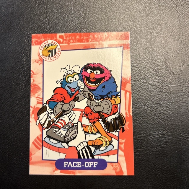 JB6D 1994 JIM Henson's Muppets Take The Ice #24 Gonzo animal face off ...