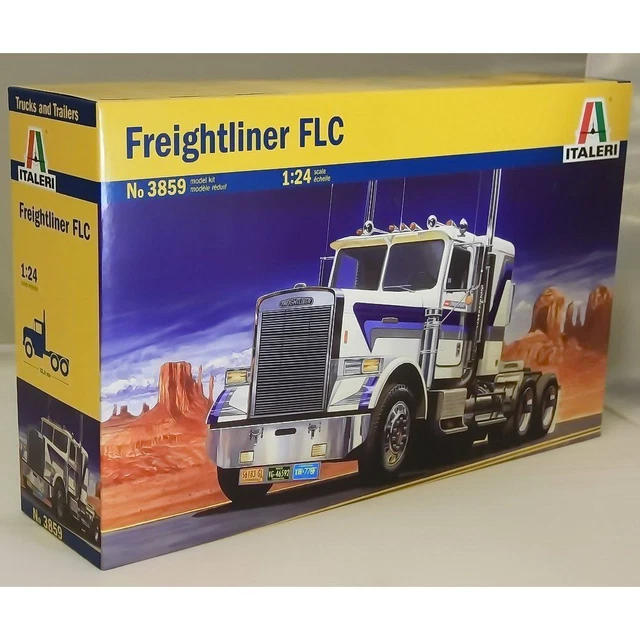 ITALERI 1:24 3859 Freightliner FLC Model Truck Kit £47.99 - PicClick UK