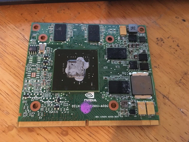 GENUINE DELL NVIDIA GT240M 1GB Laptop Graphics Card UNTESTED! CN0KCTKH ...