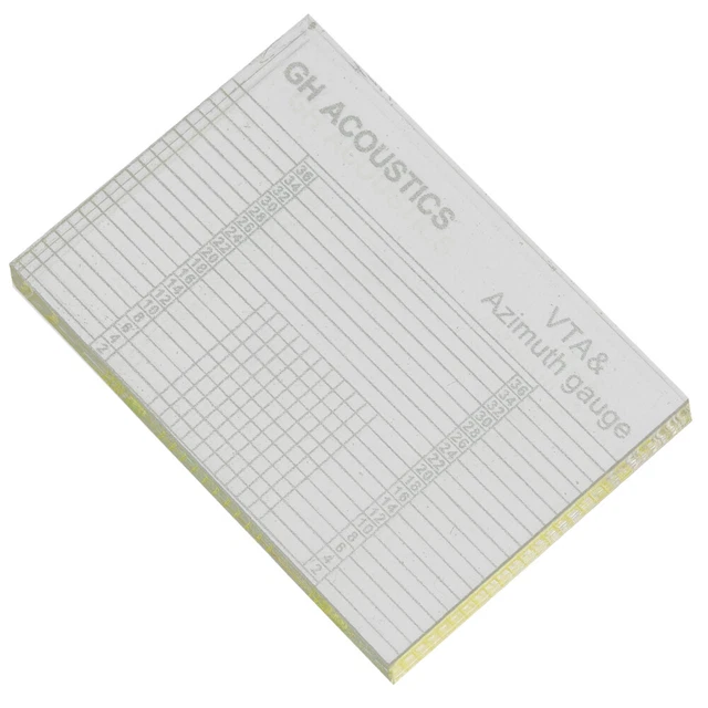 VINYL RECORD PLAYER Azimuth Ruler Measuring Phono Tonearm VTA Cartridge ...