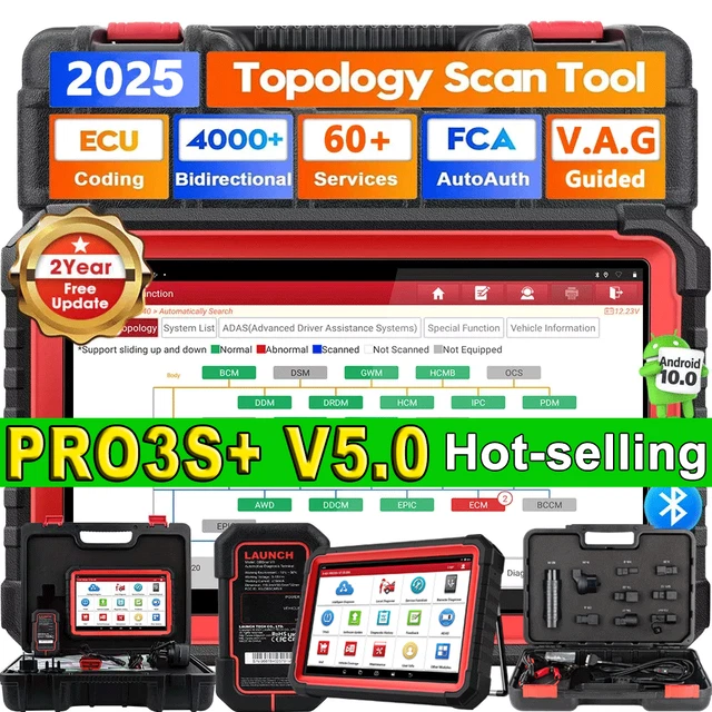 2025 LAUNCH X431 PRO3S+ V5.0 KFZ OBD2 Diagnosegerät Profi BT Scanner ALLE SYSTEM EUR 1.039,00 ...