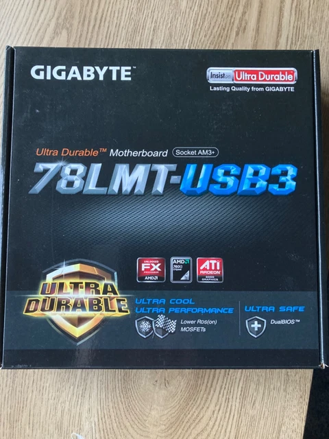 GIGABYTE ULTRA DURABLE Motherboard 78LMT- USB3 £30.00 - PicClick UK
