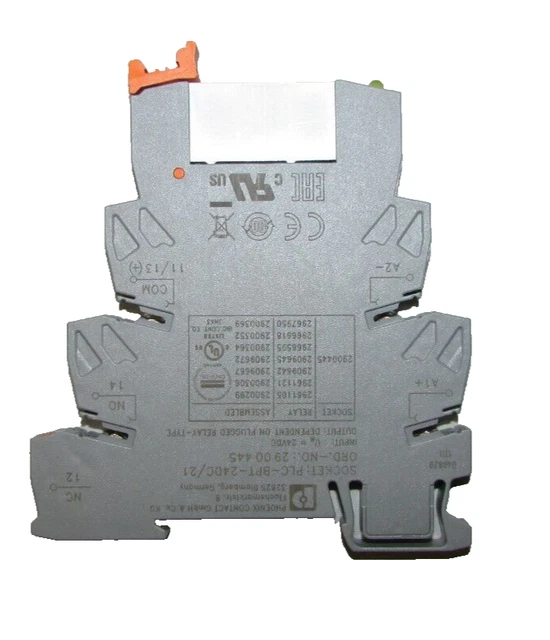 PRESA PHOENIX CONTACT: PLC-BPT-24DC/21 base relè Un=24VDC (F567) EUR 48 ...