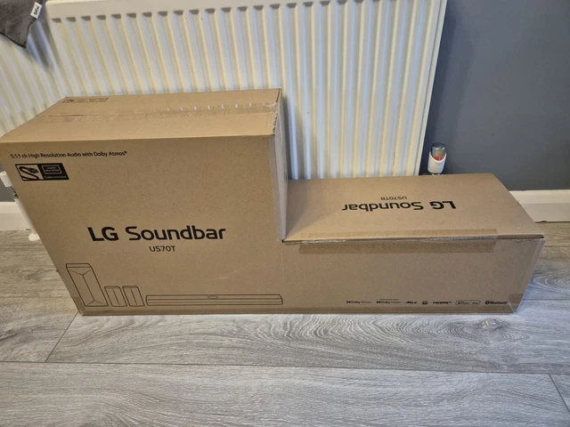 LG US70TR 5.1.1 Sound Bar, Subwoofer & Surround with Dolby Atmos ...