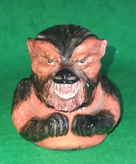 RARE KEVIN FRANCIS Face pot- The Werewolf £37.12 - PicClick UK