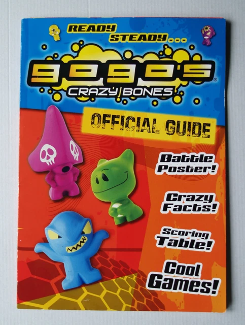 GUIDA UFFICIALE GOGOS Crazy Bones - Poster + Adesivo Misterioso ...