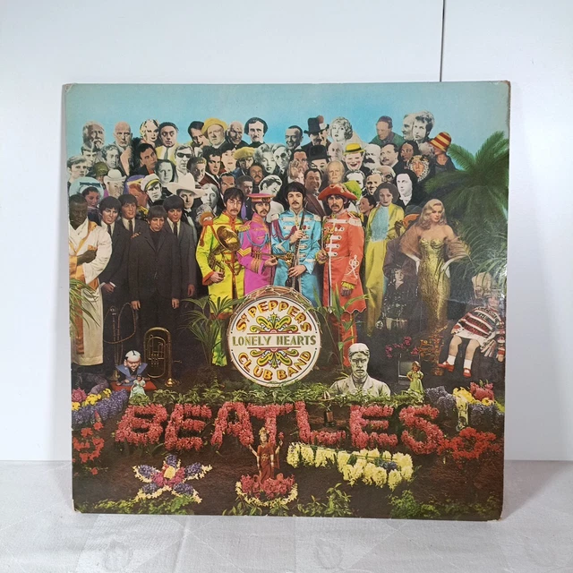 THE BEATLES SGT Peppers Lonely Hearts Club Band LP Vinyl Record PCS 7027 Insert £22.95 - PicClick UK