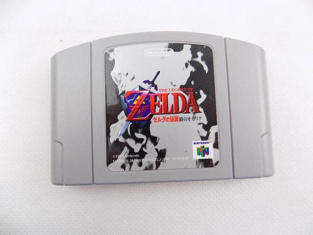 NINTENDO 64 N64 The Legend Of Zelda Ocarina of Time - JAPAN - Grade A ...