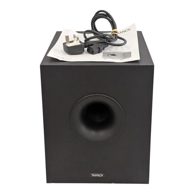 TANNOY SFX 5.1 Powered Subwoofer 100W 8 Inch Driver With Line Level Inputs - E31 £47.00 ...