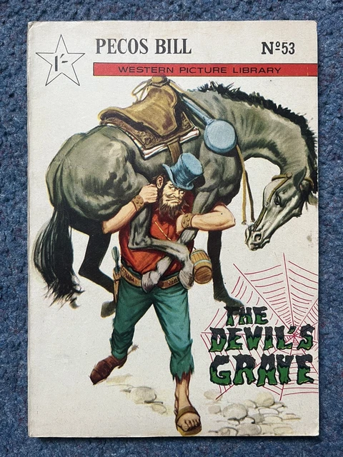 PECOS BILL WILD West Picture Library Comic No. 53 The Devil's Grave EUR ...