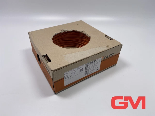 LAPP LITZEKABEL 4520091 Single Core Cable Orange H07V-K 1X1, 5 Length ...