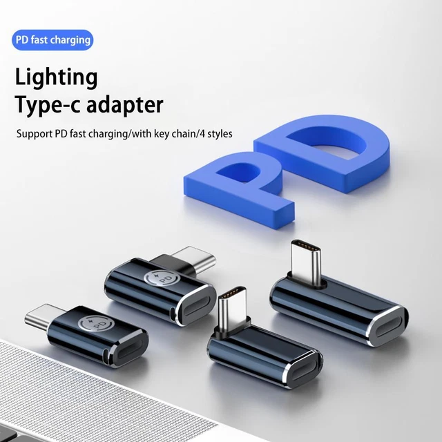 TYPE-C DATA TRANSFER Adapter Intelligent Protection Chip Charging ...
