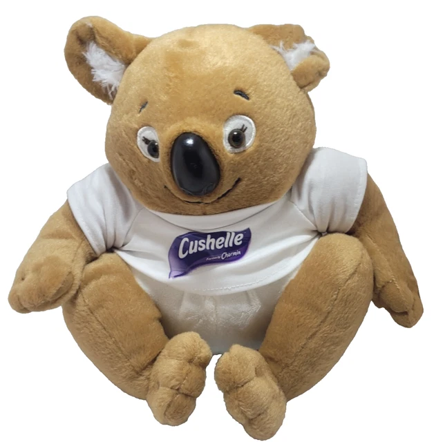 KENNY THE KOALA CUSHELLE formally CHARMIN PLUSH 10"SOFT TOY KOALA BEAR ...