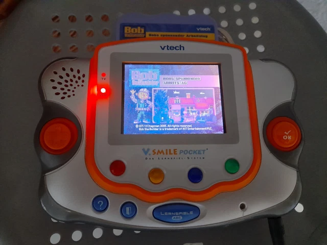 VTECH V.SMILE HANDHELD Pocket genial im Auto oder Zuhause + Spiel Bob ...