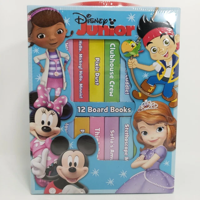 DISNEY JUNIOR MY First Library Box Set of 12 Board Books NEW Ages 10 ...