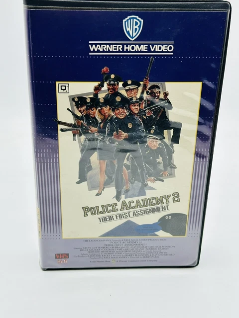 POLICE ACADEMY 2 First Assignment VHS 1985 Warner Home Video Clamshell ...