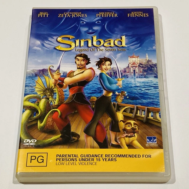 SINBAD : LEGEND Of The Seven Seas (DVD, 2003) Very Good Cond+Fast Free ...