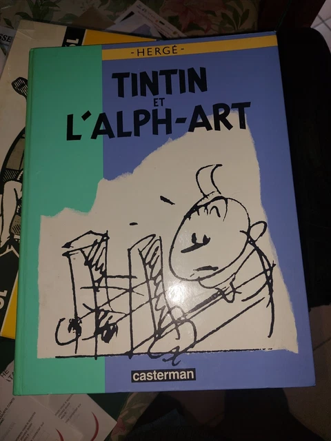 TINTIN ET L'ALPH Art + Pochette Projet De Planches + Poster Bd Eo ...