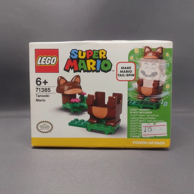 LEGO 71385 SUPER Mario: Tanooki Mario Power-Up Pack Suit - New & Sealed ...
