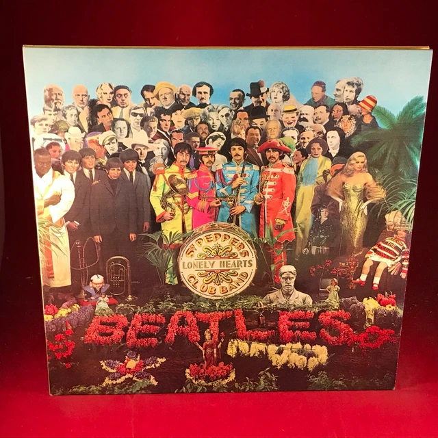THE BEATLES SGT. Pepper's Lonely Hearts Club Band 1987 UK remastered ...