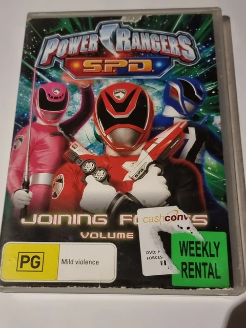 POWER RANGERS SPD Joining Forces Volume 1 DVD 2006 Region 4 042 $9.73 ...