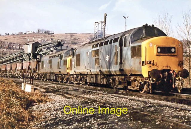 RAILWAY PHOTO 6X4 Class 37 37236 and 255 Coal Train Ocean Colliery ...
