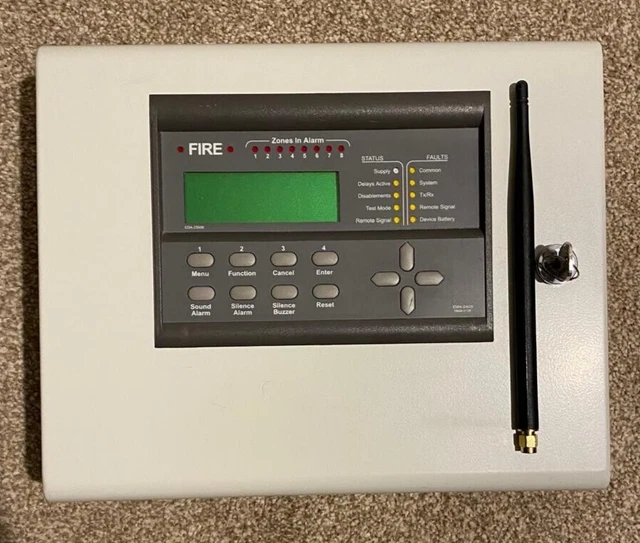 ELECTRO DETECTORS ZEIRO Eda 8 zone fire alarm panel - Seller ...