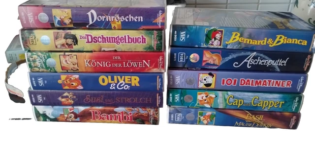 VHS WALT DISNEY kassetten EUR 10,00 - PicClick DE VHS WALT DISNEY kassetten EUR 10,00 - PicClick DE