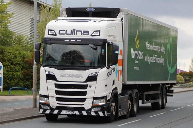 CULINA GROUP - STOBART SCANIA H2773 PJ73XVU 6x4 TRUCK/LORRY PHOTO £0.89 ...