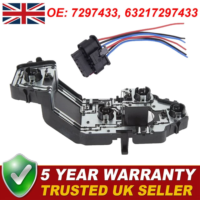 REAR TAIL LIGHT Bulb Holder+Connector Plug for BMW Mini Cooper F55 F56 ...