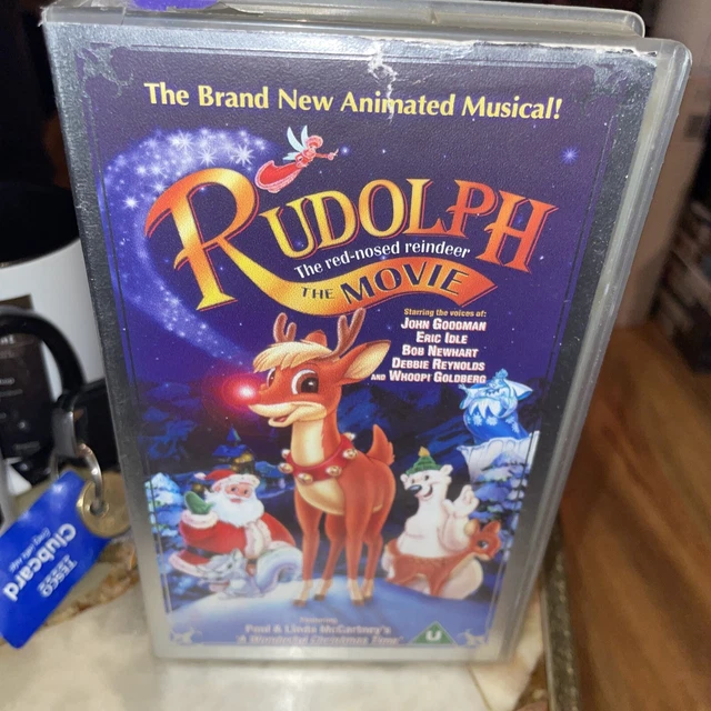 RUDOLPH THE RED Nosed Reindeer Vhs Video Carlton Home Entertainment £8. ...