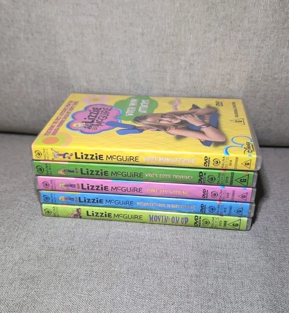 LIZZIE MCGUIRE X 5 DVD Mixed Bundle Disney Channel All Season 1 & Part ...