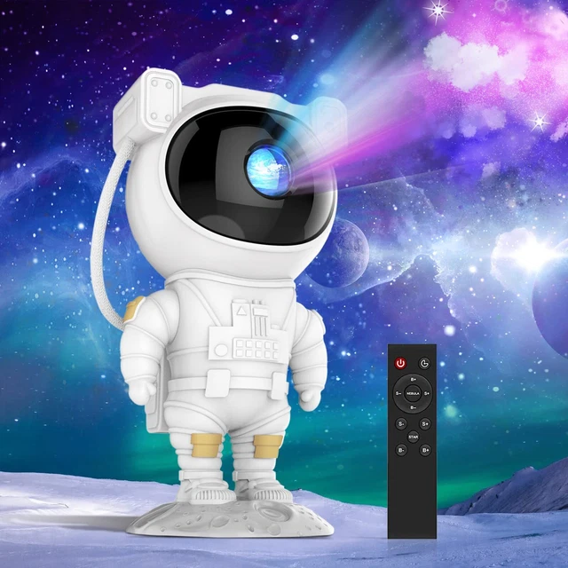 ASTRONAUT TOY STARRY Sky Projector Light Gypsophila Laser Projection ...