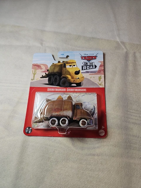 DISNEY PIXAR CARS, Cars On The Road Quadratorquosaur Diecast Mattel ...