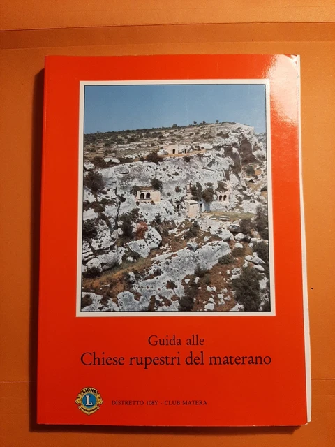 GUIDA ALLE CHIESE rupestri del materano - Mario Tommaselli, Matera, Basilicata EUR 10,00 ...