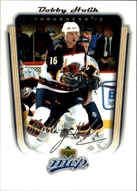 2005-06 UPPER DECK MVP Atlanta Thrashers carte hockey #16 Bobby Holik ...
