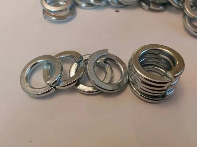 200 X M16 SPRING LOCK WASHERS RECTANGULAR SECTION COIL £18.90 - PicClick UK