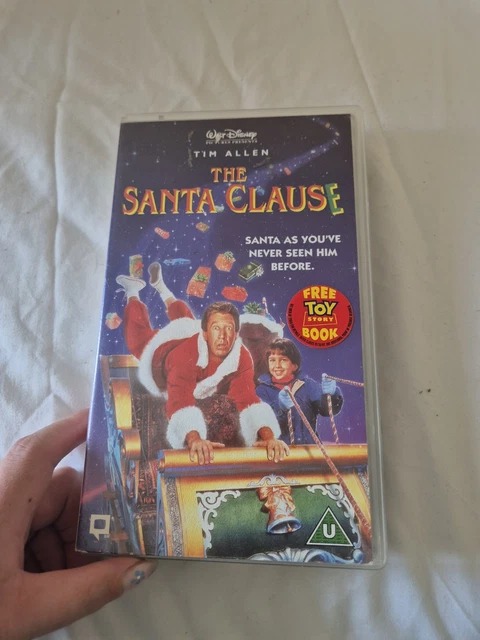 THE SANTA CLAUSE, Tim Allen, Walt Disney Movie, PAL VHS Video Tape Cert ...