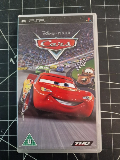 DISNEY PIXAR CARS PSP PlayStation Portable Game Complete with manual £3 ...