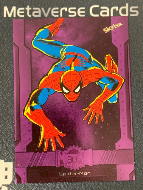 2024 MARVEL METAL Universe Avengers Spider-Man High Series Violet FX ...